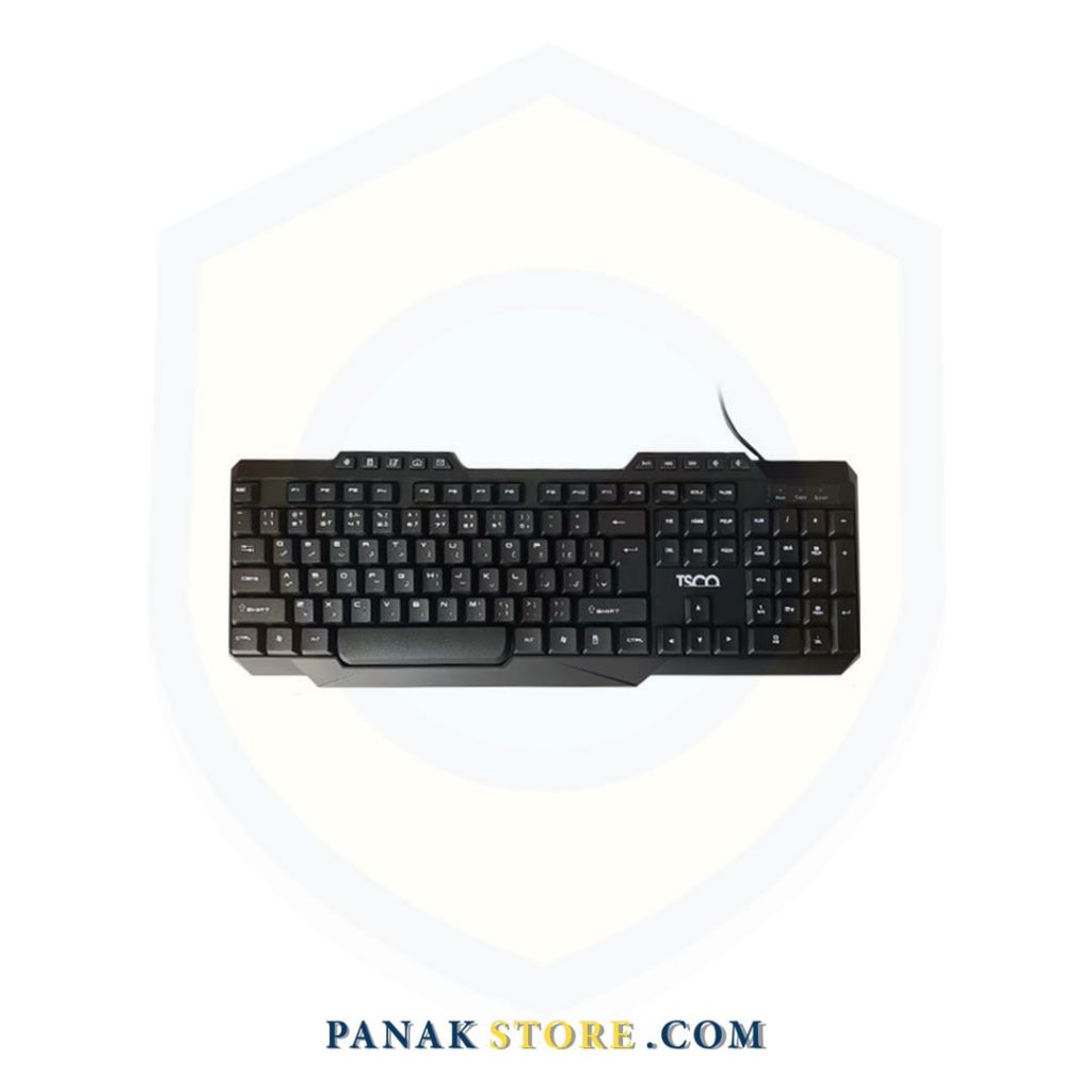 کیبورد با سیم تسکو مدل TK 8019 | فروشگاه اینترنتی پاناک استور